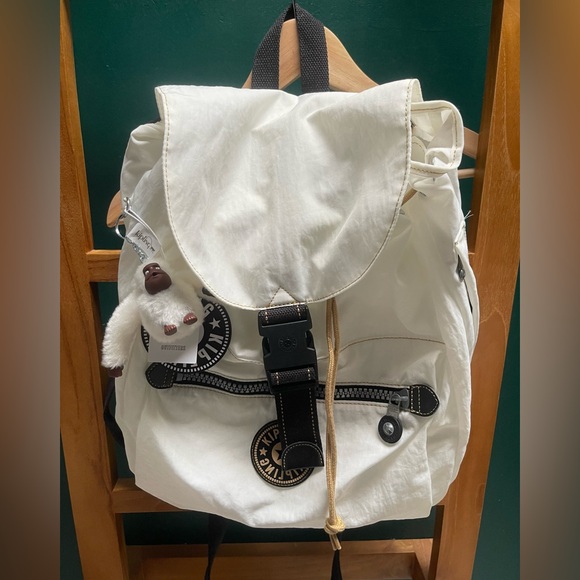 Kipling | Bags | New White Kipling Backpack | Poshmark